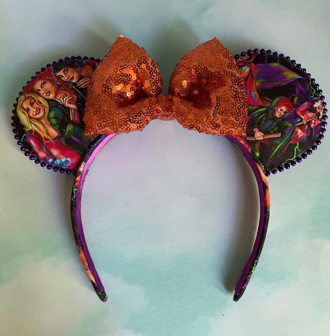 Hocus Pocus Sanderson Sisters Inspired Minnie Mouse Ears - Etsy