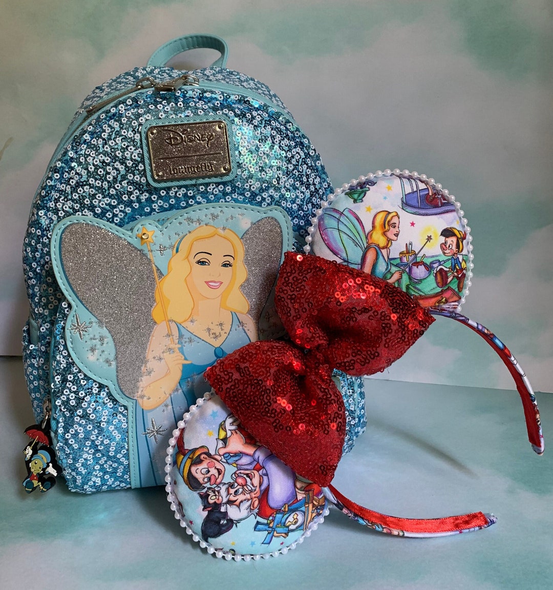 Pinocchio and Blue Fairy Inspired Minnie Mouse Ears - Etsy