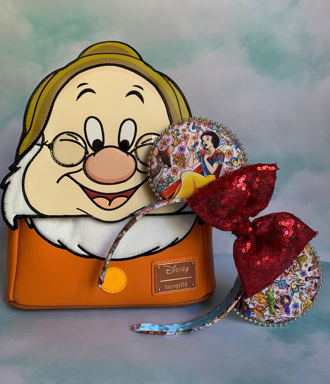 Snow White and Seven Dwarfs Inspired Minnie Mouse Ears - Etsy