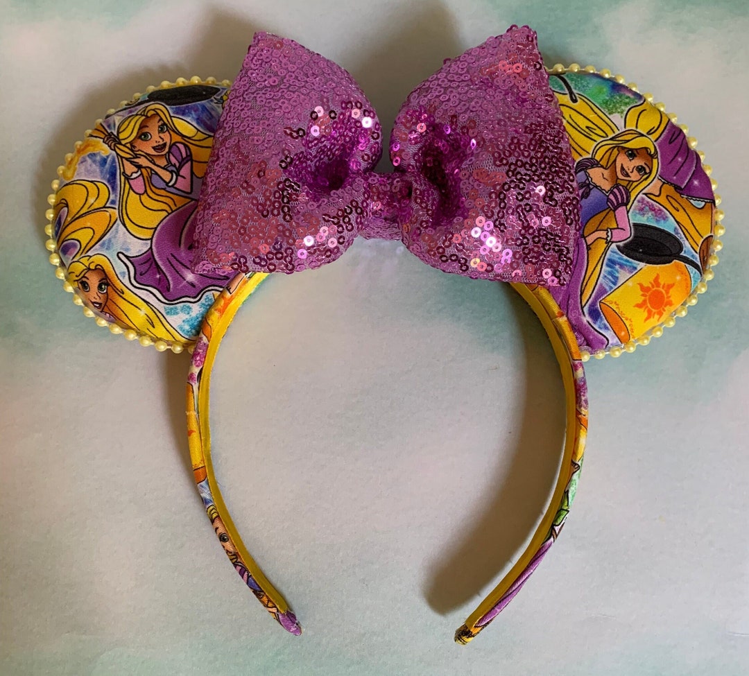 Rapunzel Inspired Spunky Princess Minnie Mouse Ears - Etsy