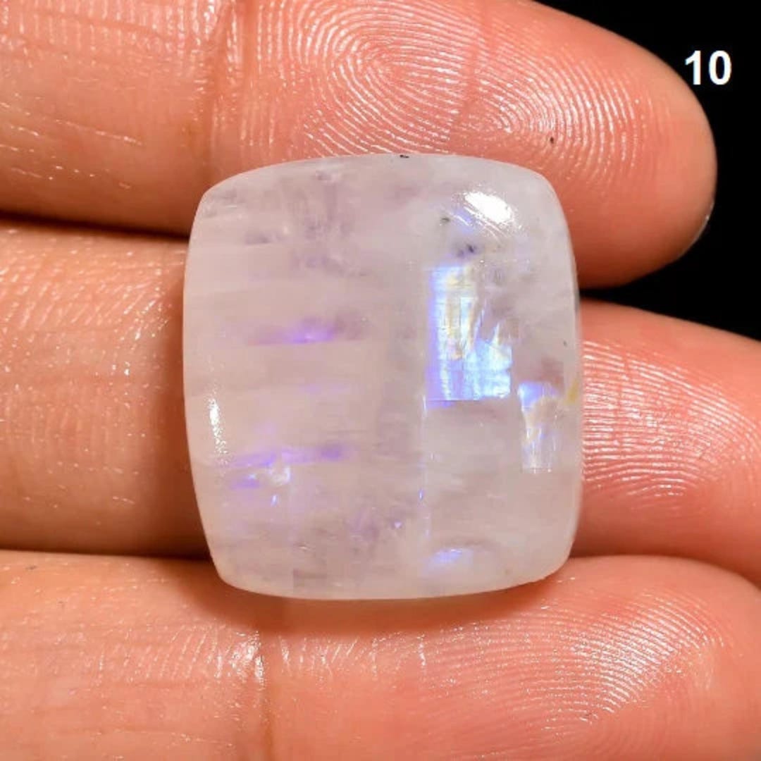 Beautiful Rainbow Moonstone Blue Fire Moonstone Rainbow Fire Moonstone ...