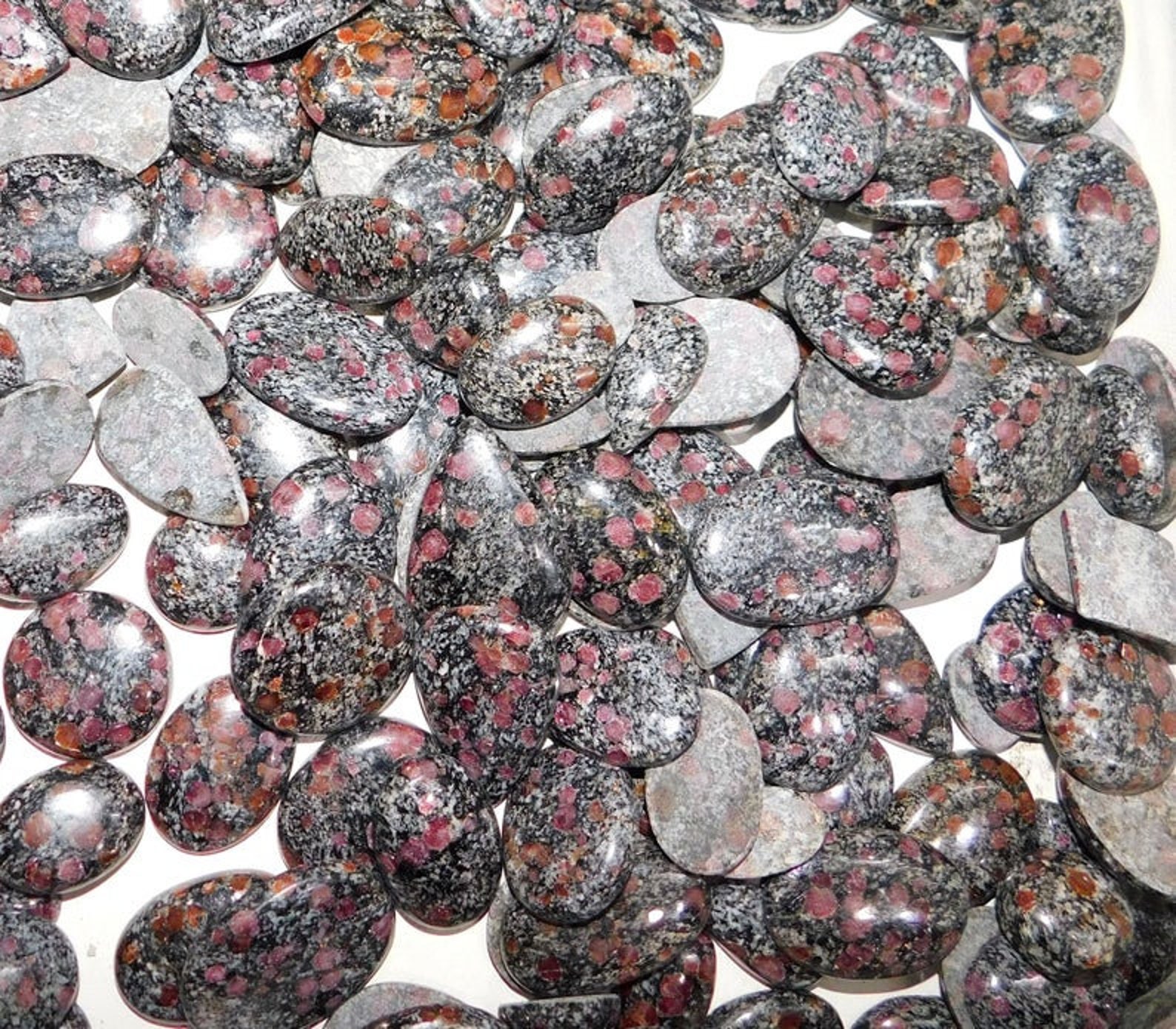 Natural Ruby Fall Lot Cabochon Ruby Fall Gemstone Lot One - Etsy UK