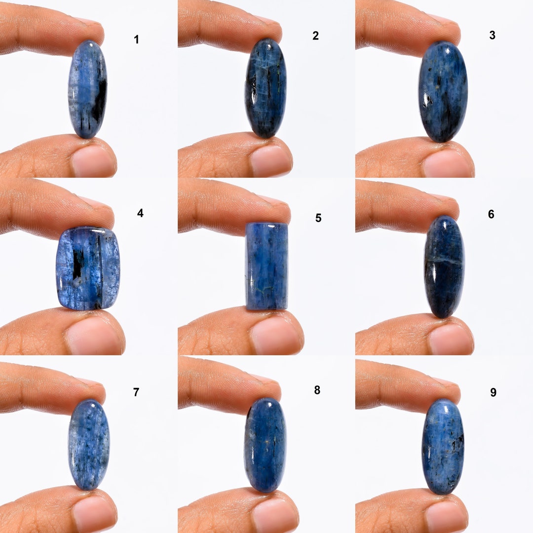 Blue Kyanite Cabochon/ Kyanite Crystal / Kyanite Polished / Polished ...