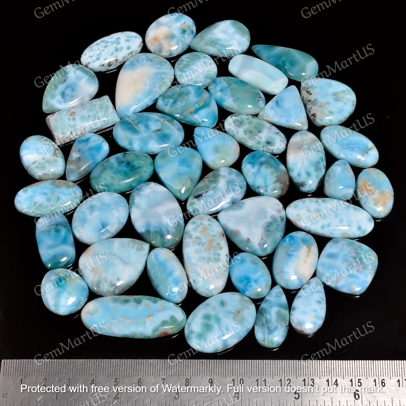 Larimar Stone - Etsy