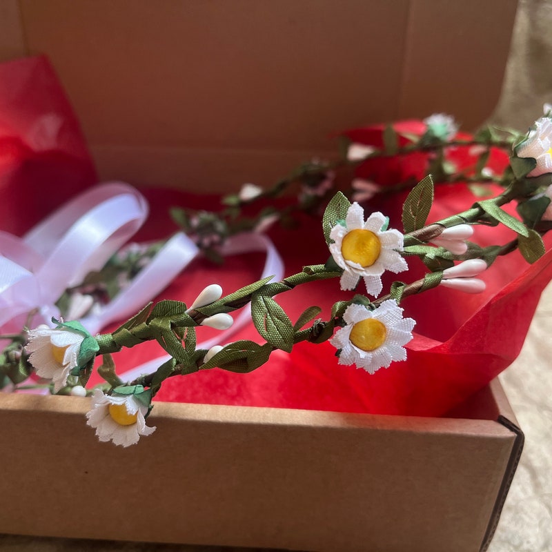 Daisy Flower Crown - Etsy