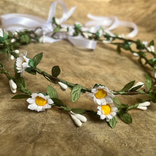 Daisy Flower Crown - Etsy