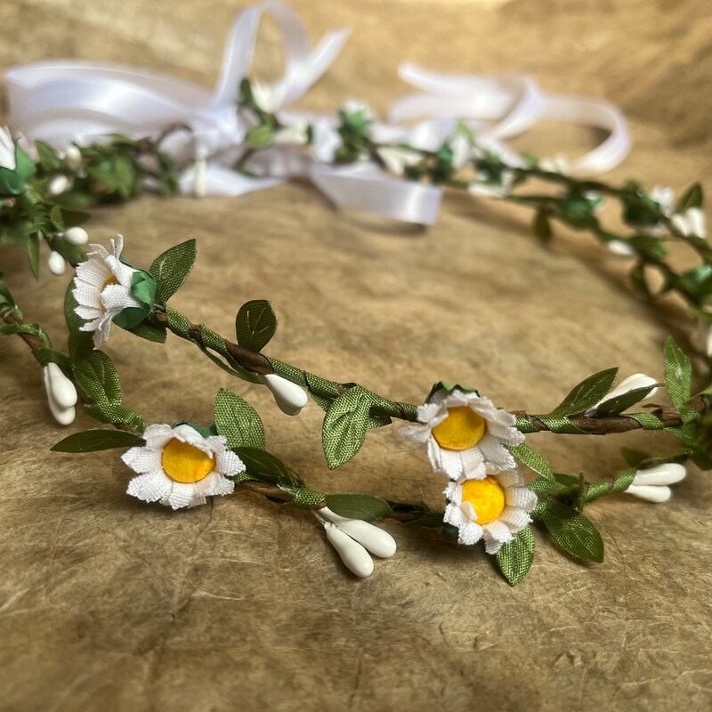 Daisy Flower Crown - Etsy