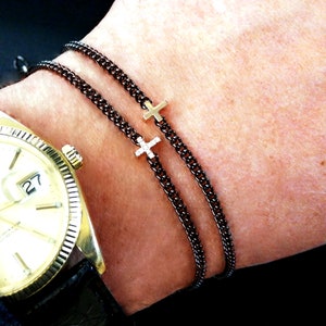 Cross Bracelet Men, Mens Bracelet - Etsy