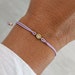 String Bracelet With Diamond 18k Gold, Diamond Bracelet, Friendship ...