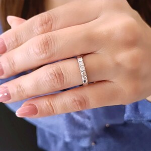 Five Stone Diamond Ring 18k Gold, 5 Diamond Engagement Ring, Diamond ...