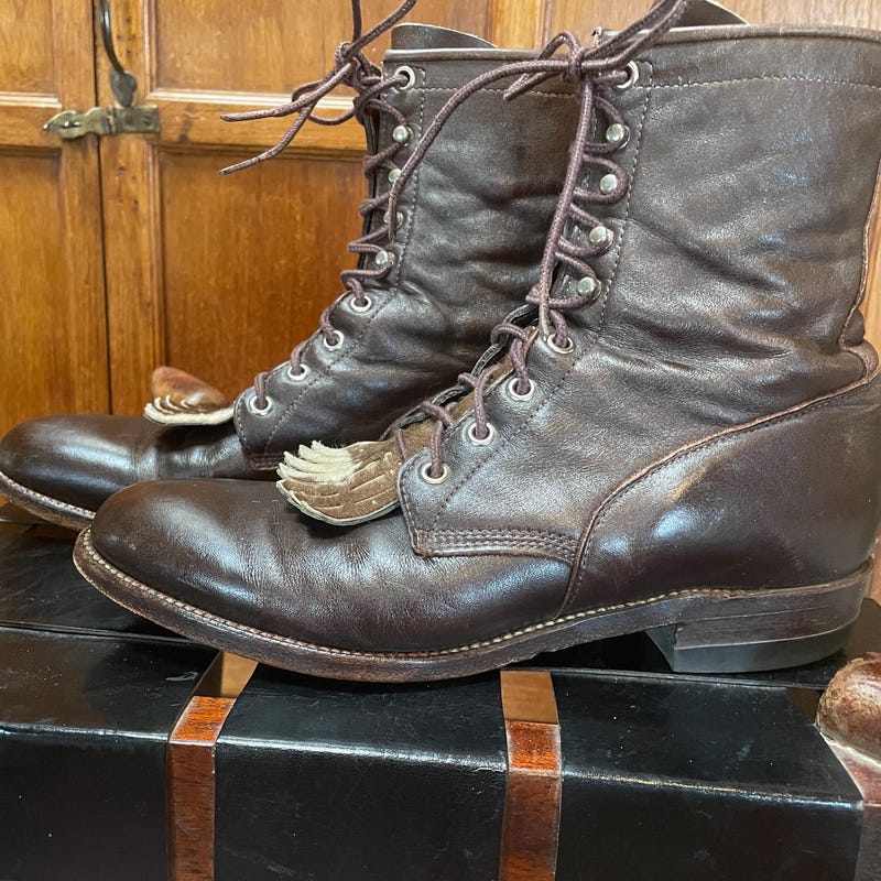 Justin Roper Boots - Etsy