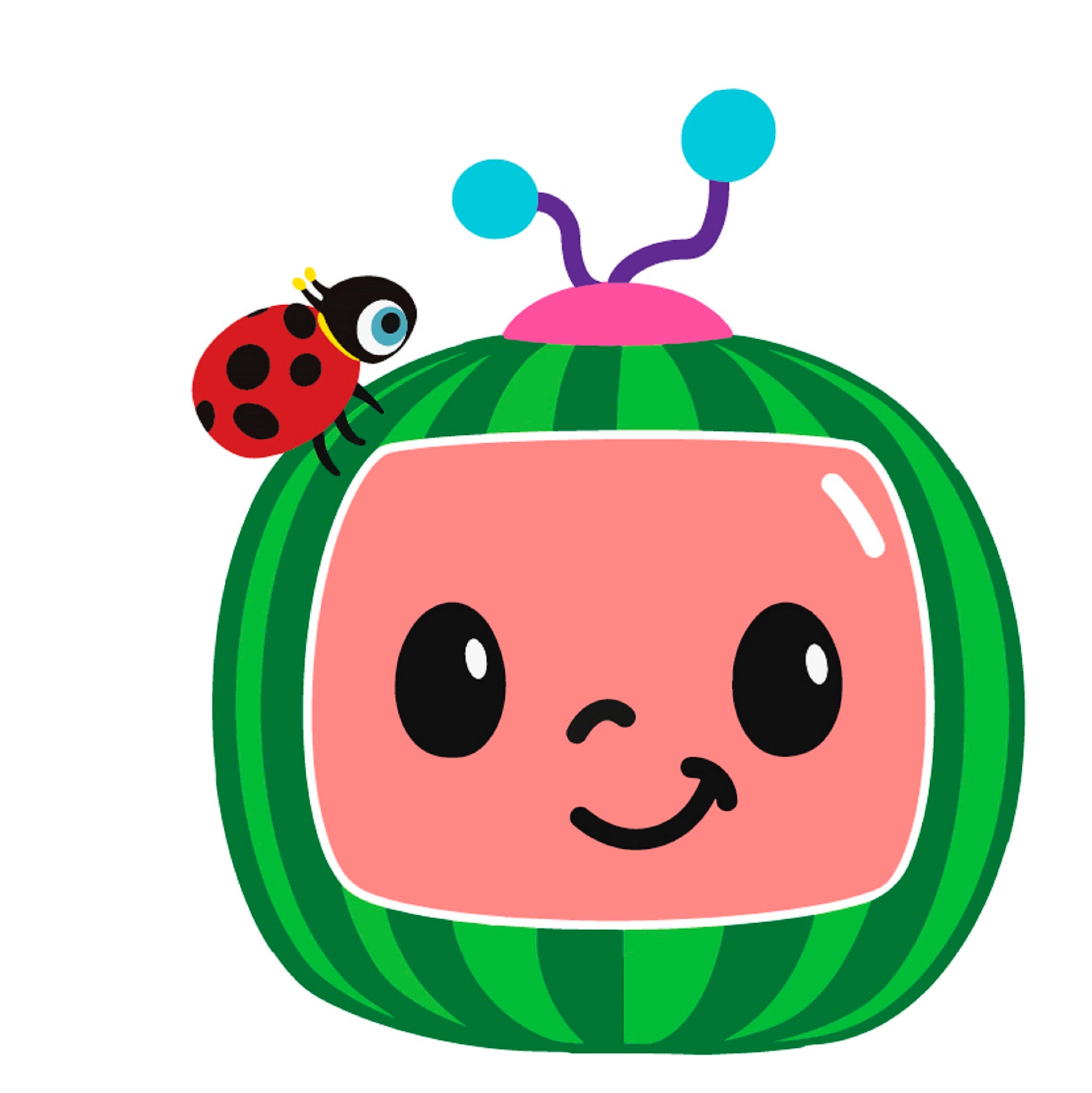 Cocomelon Iron on Heat Transfer, Any Colour Fabric - Etsy Australia