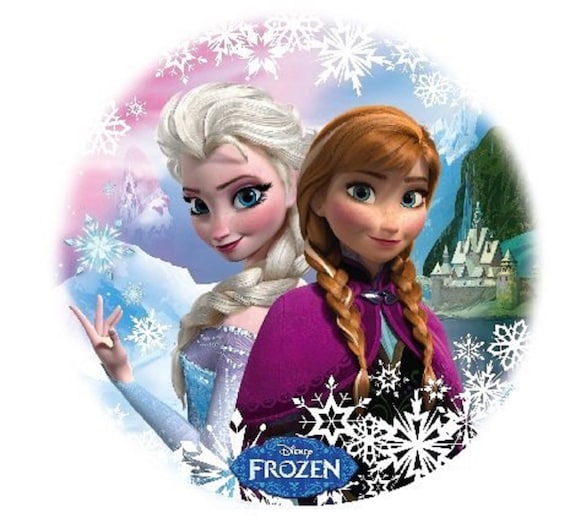Frozen Iron on Heat Transfer Any Colour Fabric - Etsy Australia