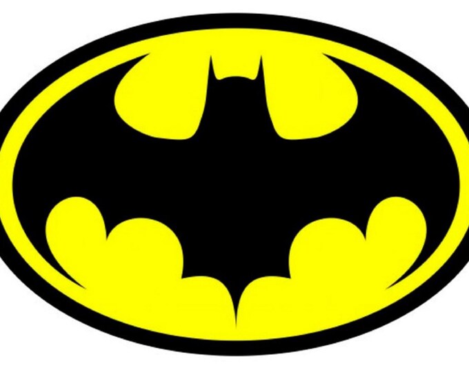 Batman Iron on Heat Transfer, Any Colour Fabric - Etsy