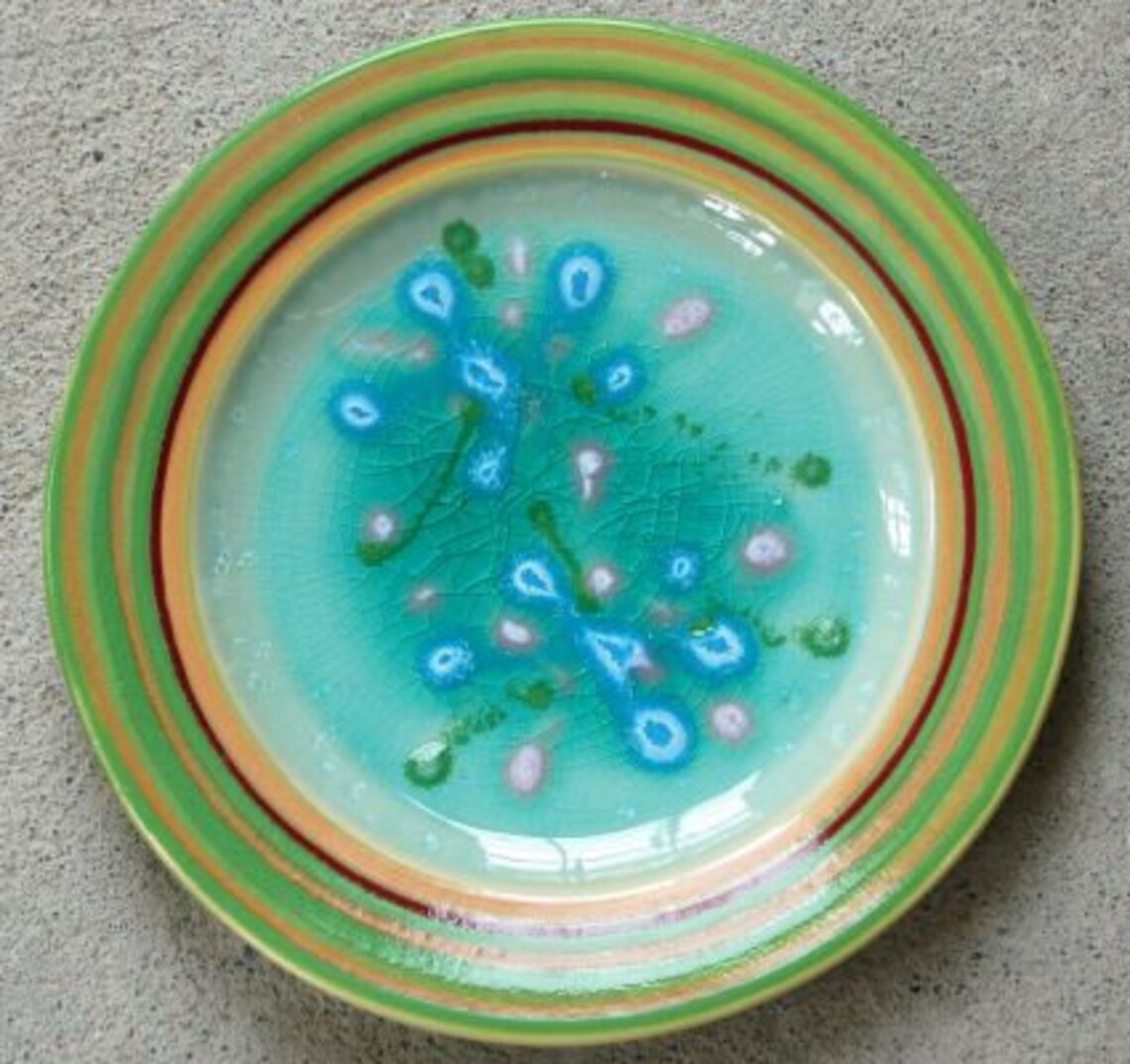 Ocean Plates Dinner Plates Salad Plates Handmade Stoneware - Etsy