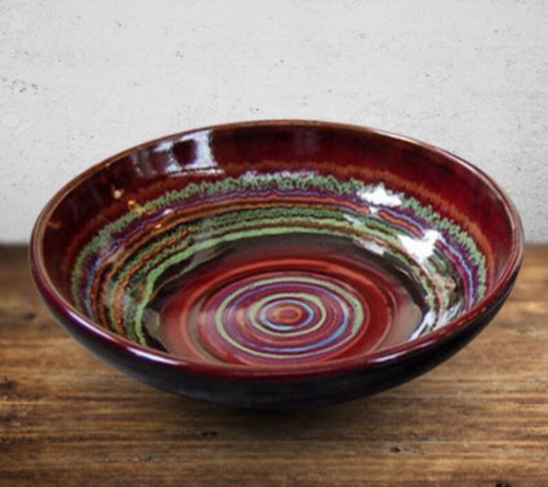 Spanish Night Dinnerware Set Glazed Handmade Pottery - Etsy