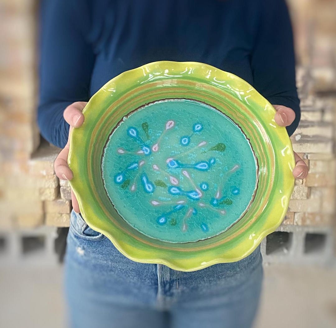 Ocean Pie Plate - Etsy