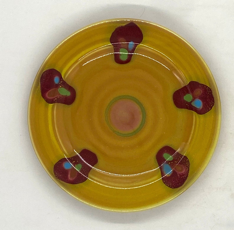 Mango Plates Dinner Plates Salad Plates Handmade Stoneware - Etsy