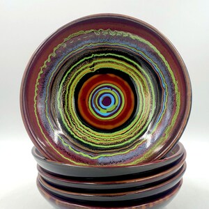 Spanish Night Dinnerware Set, Glazed, Handmade, Pottery Dishes, Place ...