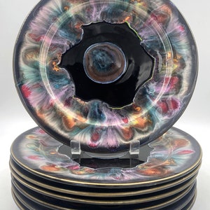 Pearl Dinnerware Set, Glazed, Handmade, Pottery Dishes, Place Setting ...