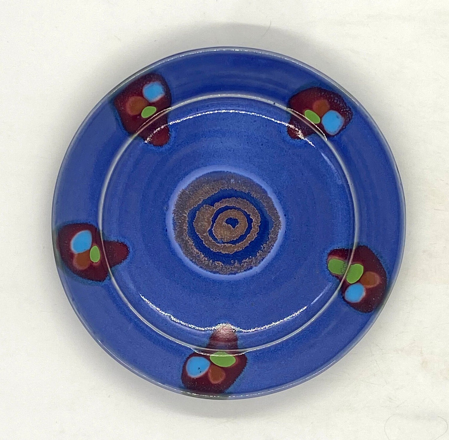 Blue Moon Plates Dinner Plates Salad Plates Handmade - Etsy