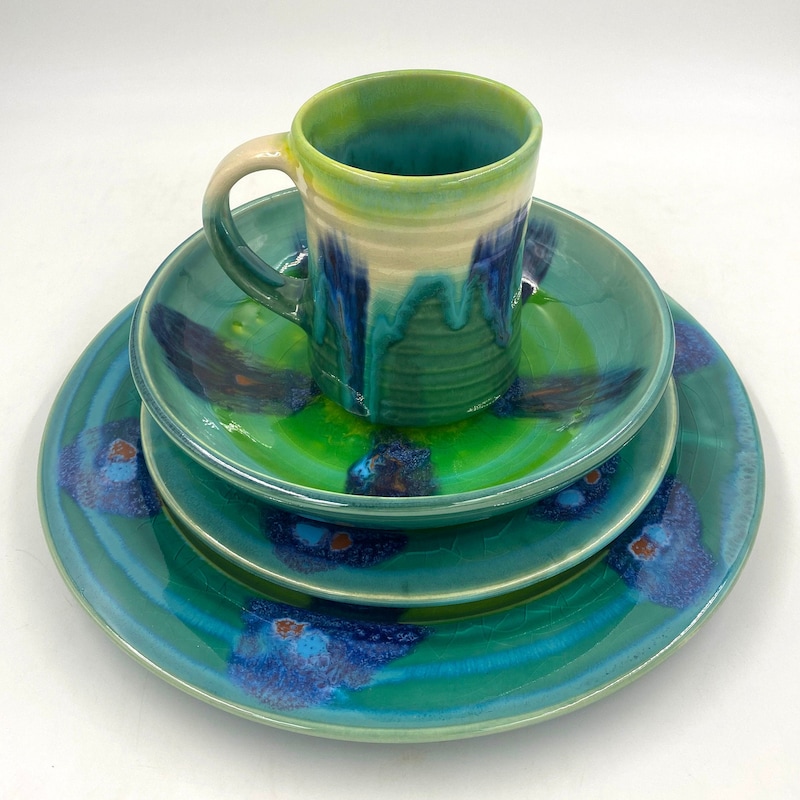 Colorful Dinnerware - Etsy