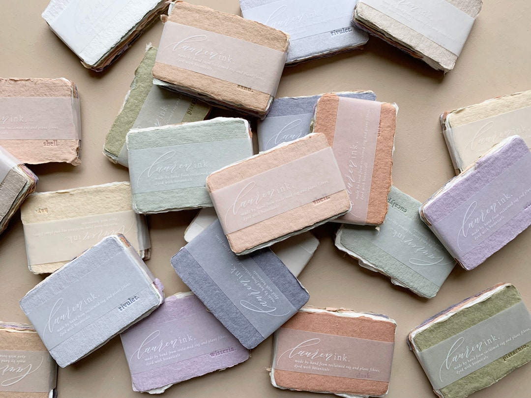 Handmade Paper Colour Swatch Pack - Etsy Ireland