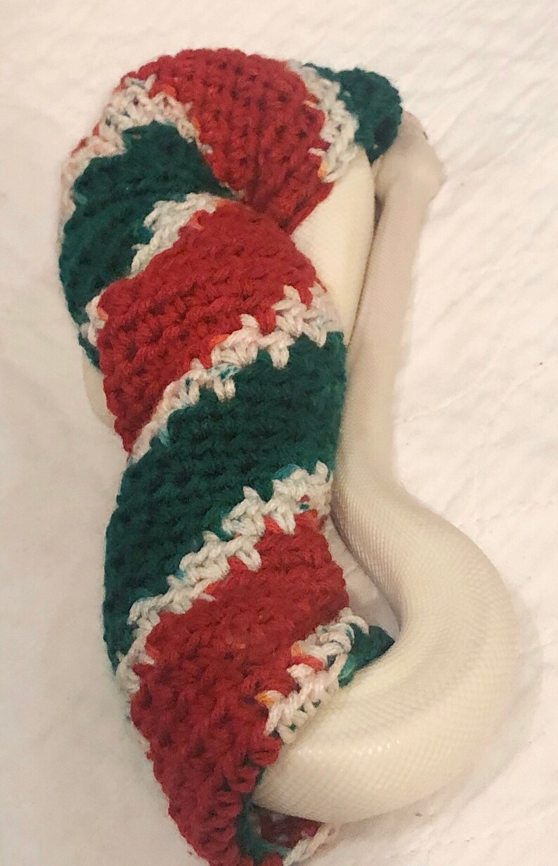 Mistletoe Snake Sweater Crocheted Snake Sweater Crocheted - Etsy