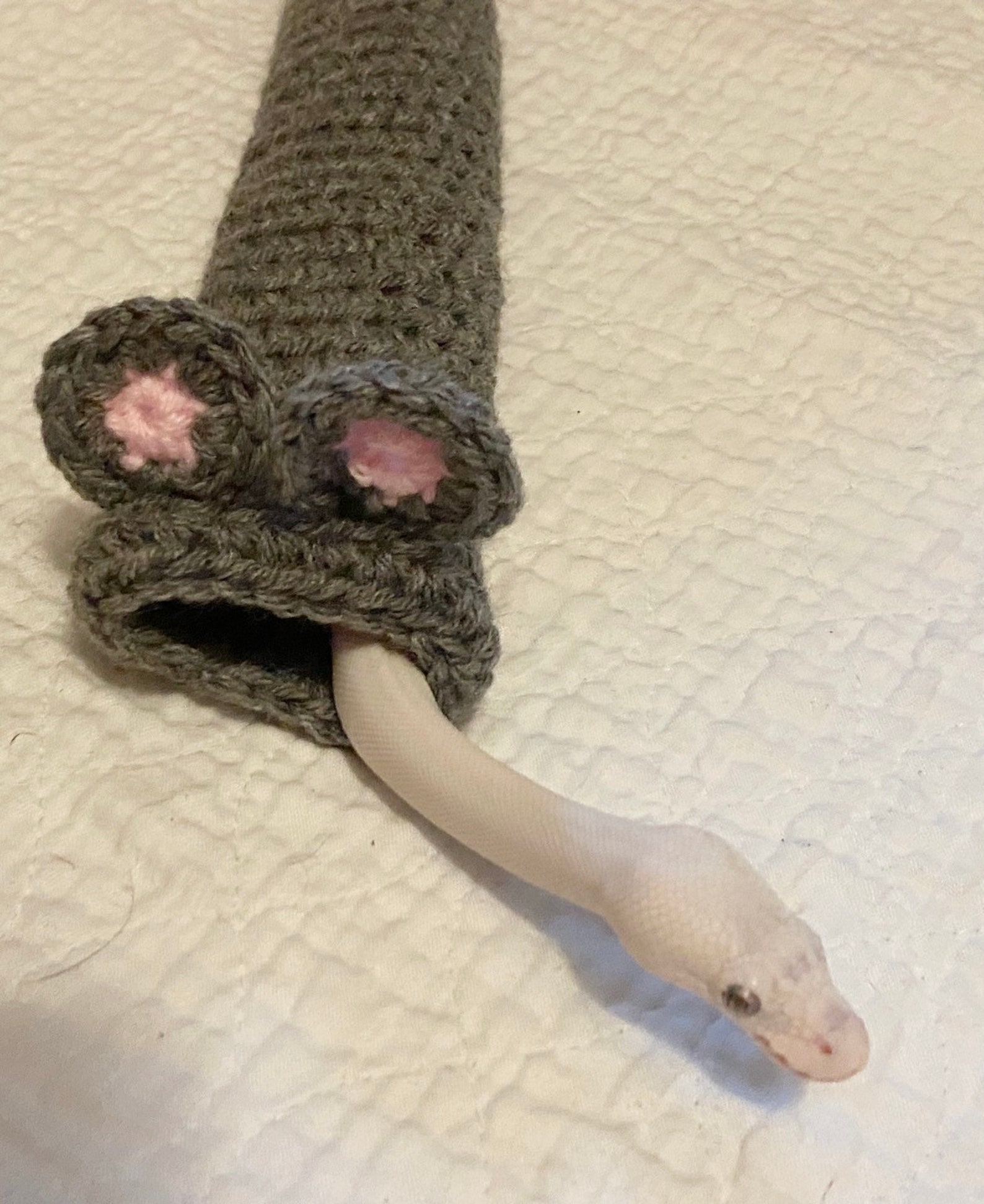 Mouse Snake Sweater Halloween Costume Crocheted Snake - Etsy
