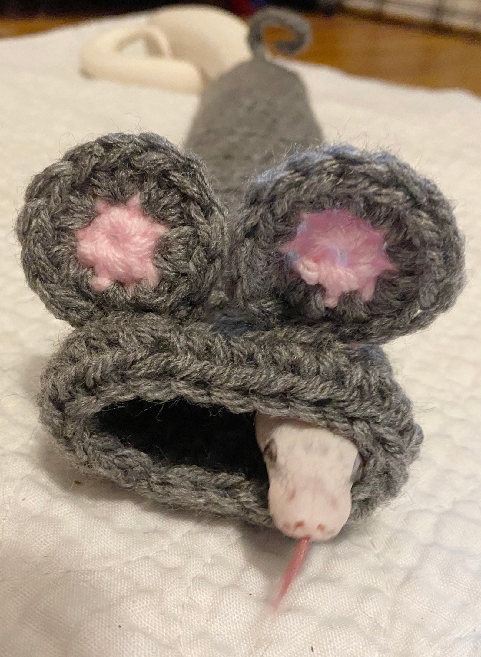 Mouse Snake Sweater Halloween Costume Crocheted Snake - Etsy