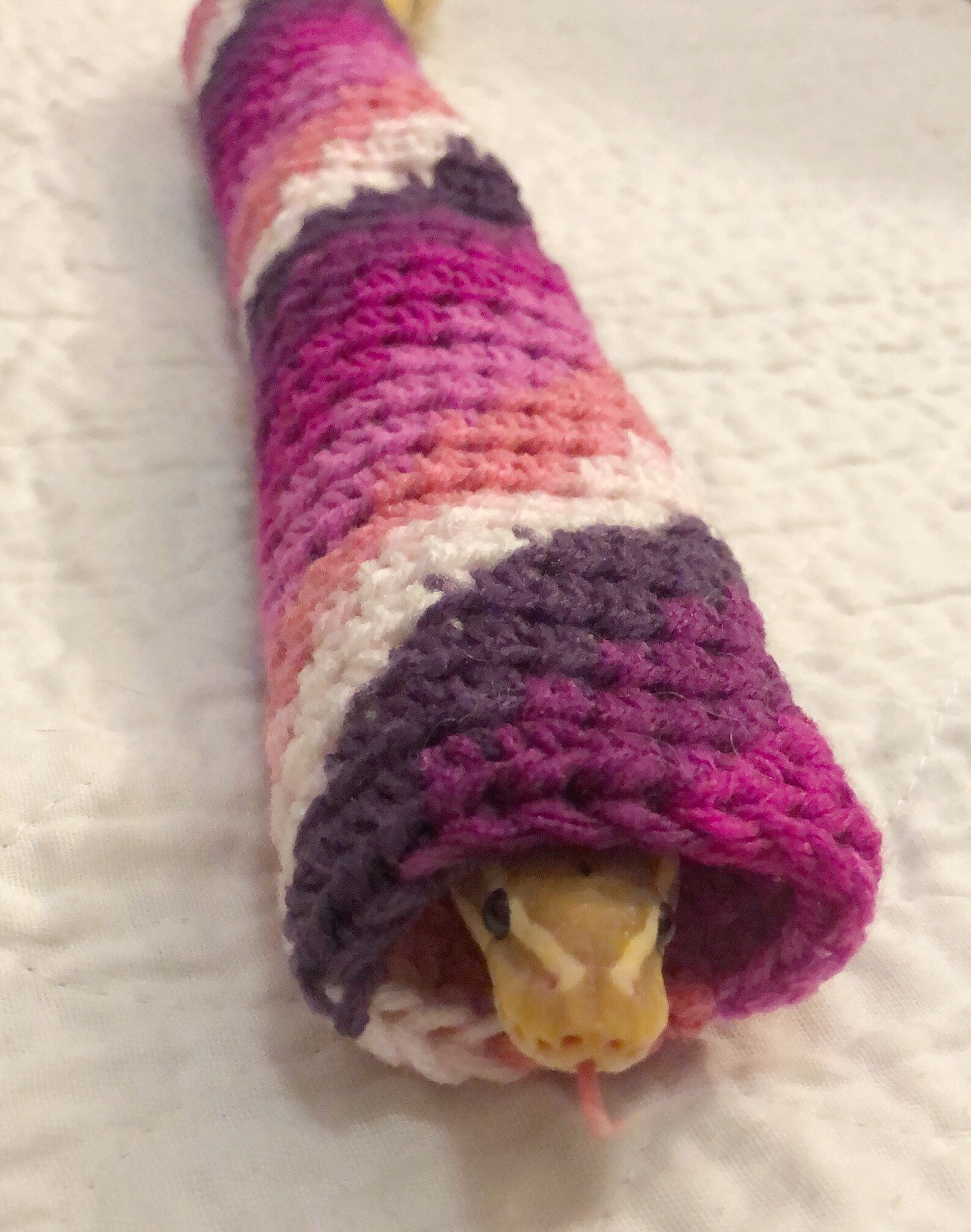 Berry Snake Sweater Crocheted Snake Sweater Crocheted | Etsy