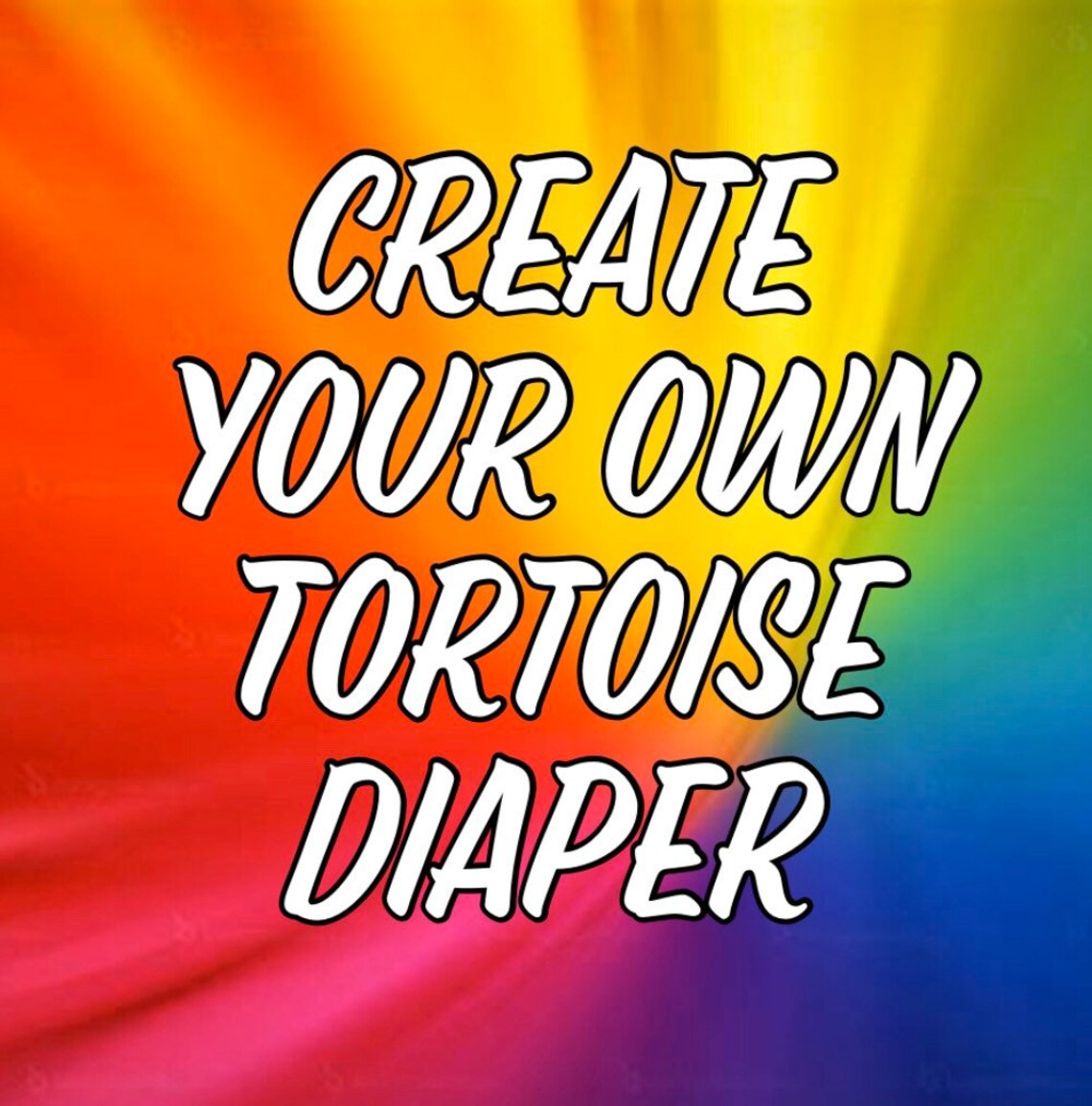 Custom Tortoise Diaper - Etsy