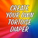 Custom Tortoise Diaper - Etsy