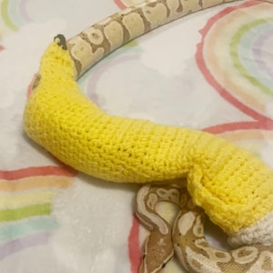 Crocheted Banana Snake Sweater | Halloween Costume - Etsy