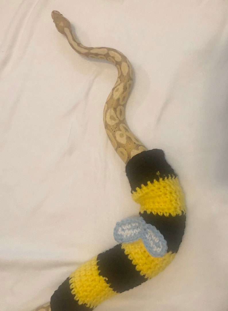 Bee Snake Sweater Halloween Costume Crocheted Snake - Etsy