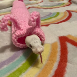 Bunny Snake Sweater | Halloween Costume | Crocheted Snake Sweater ...