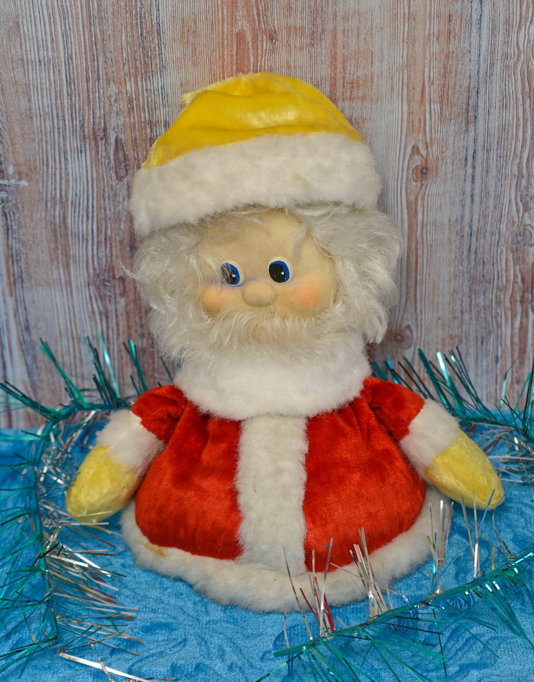 Santa Claus Toy Ded Moroz Toy New Year's Christmas Tree Decor Soviet ...