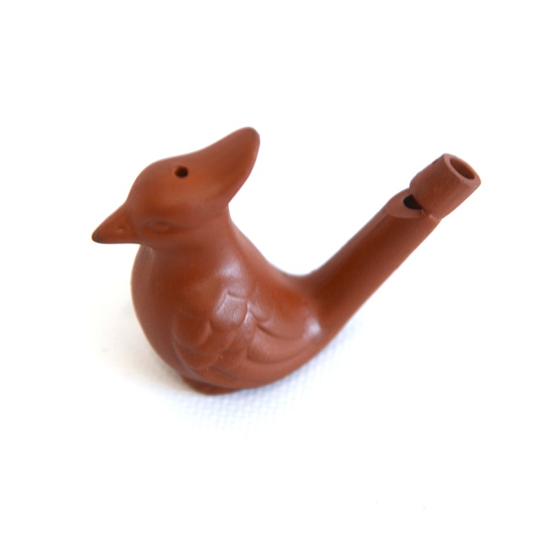 Ukrainian Traditional Clay Whistle, Couple of Birds, 2 Warbler Water ...