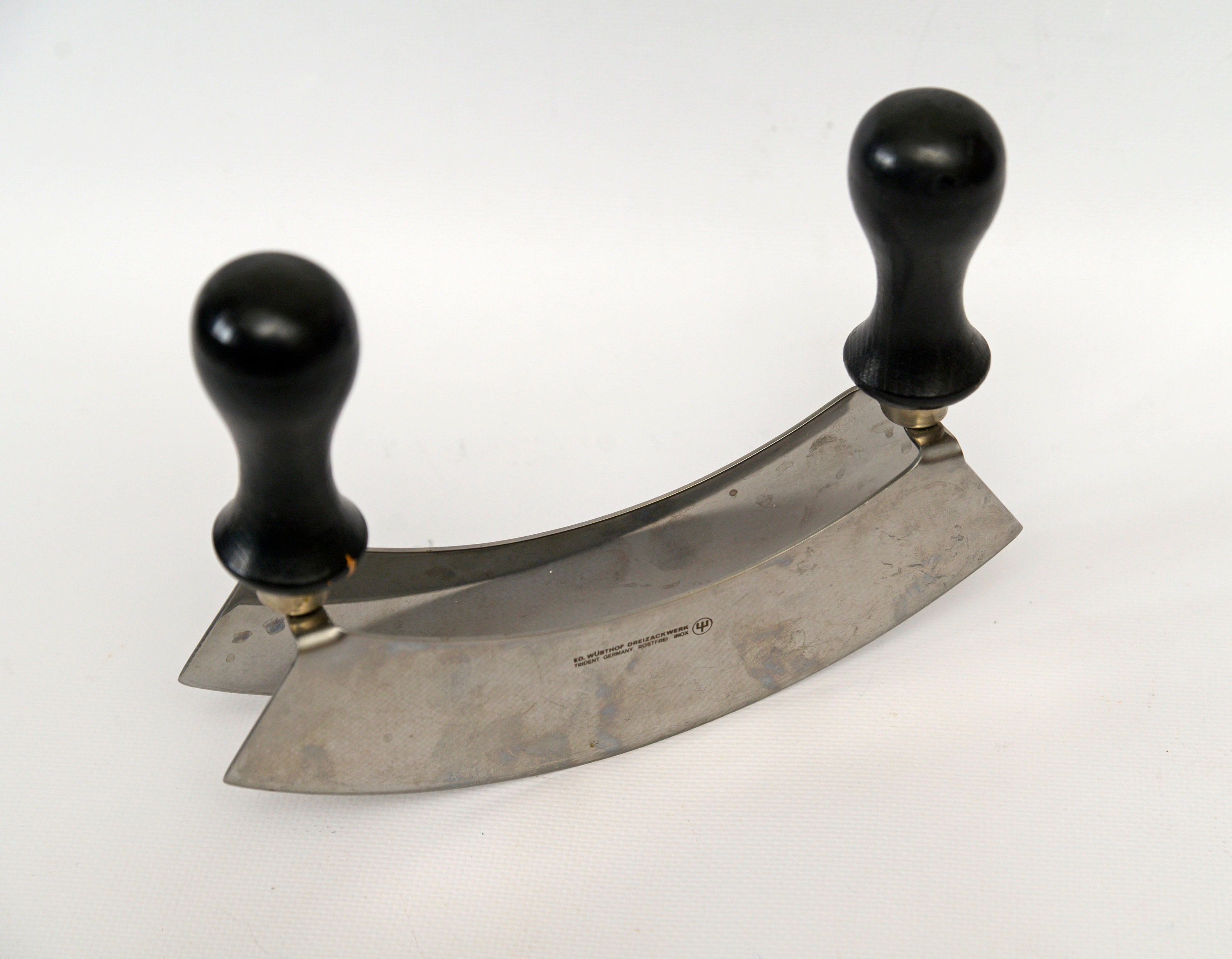 Vintage Herb Chopper Double Blade 2 Handles Stainless Steel - Etsy