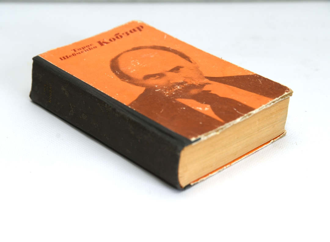 Kobzar Taras Shevchenko Poems/ Vintage Ukrainian Poetry Book /ukrainian ...
