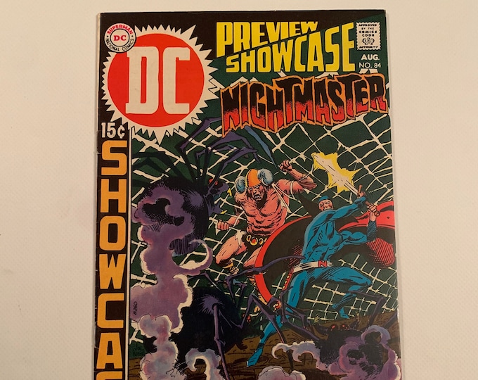 Showcase #84 6.0; 3rd Appearance of Nightmaster; Wrightson Art; DC ...