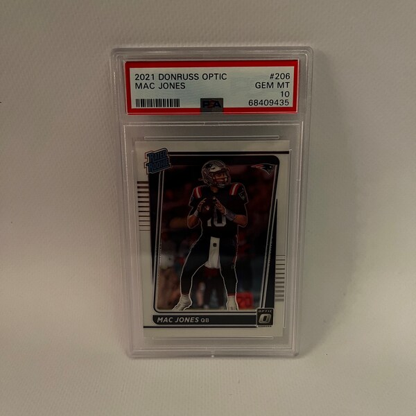 Mac Jones Rookie Card - Etsy