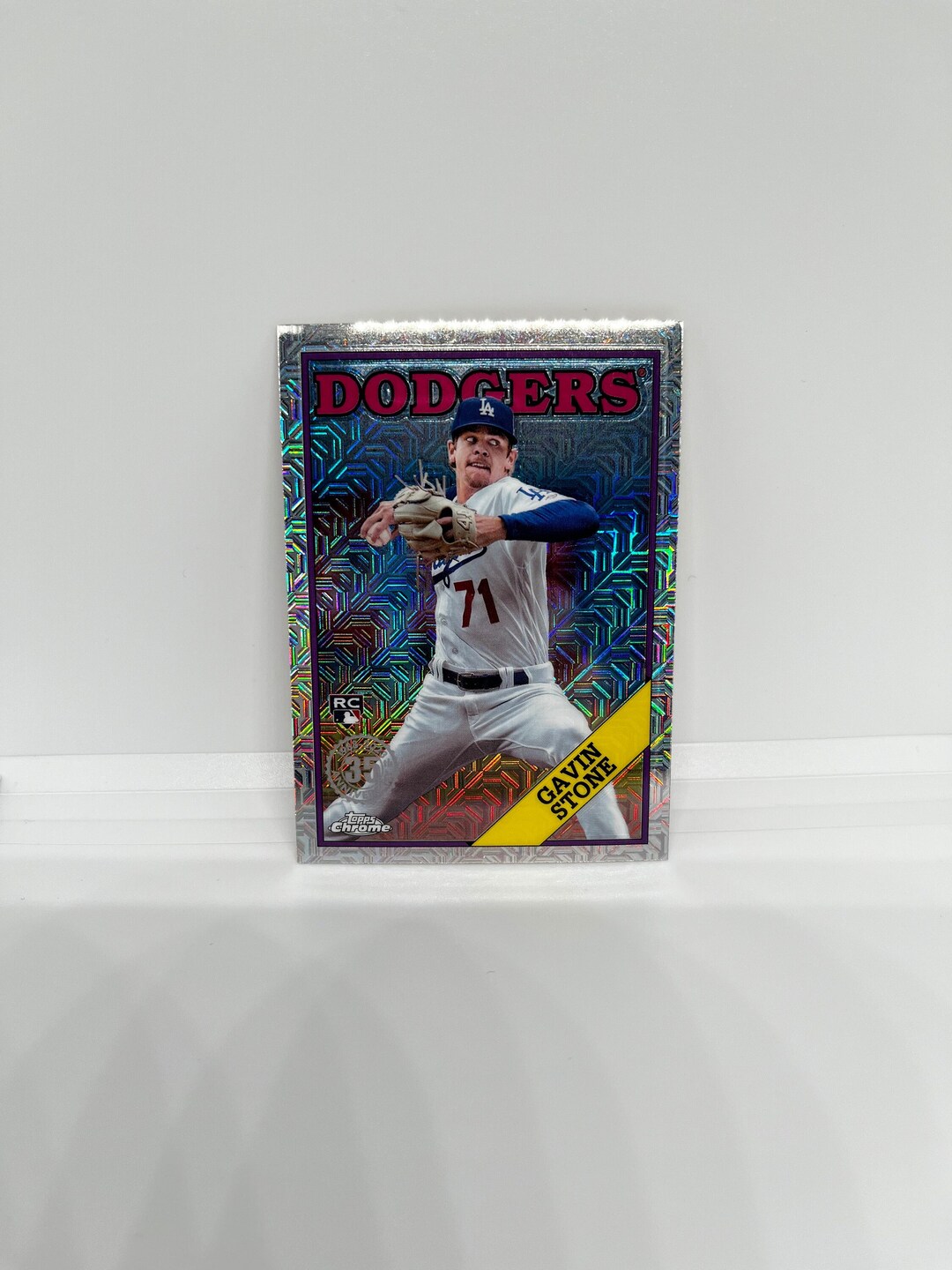 Gavin Stone #T88CU99 Los Angeles Dodgers; Rookie Mojo Refractor - 1988 ...