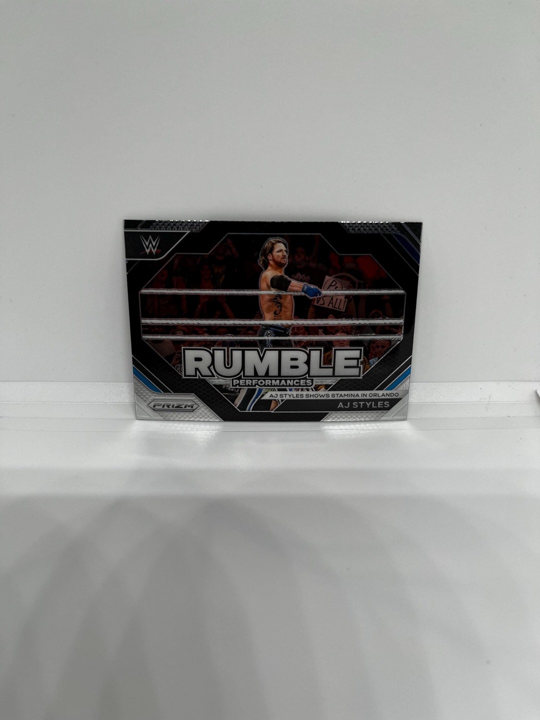 AJ Styles #15; Rumble Performances Insert; Panini Prizm WWE 2024 - Etsy