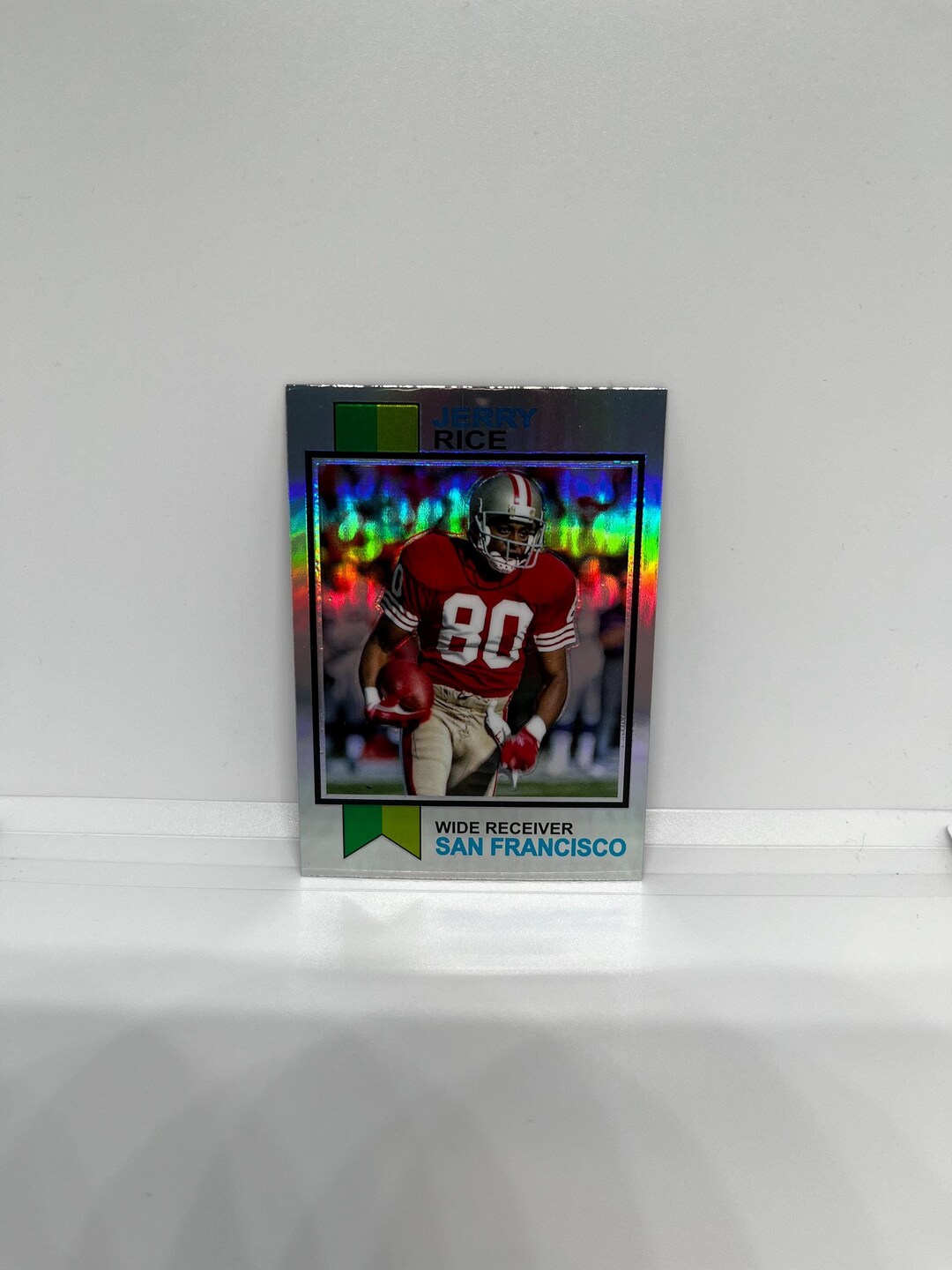 Jerry Rice 197324 San Francisco 49ers 1973 Topps Chrome Refractor Topps ...