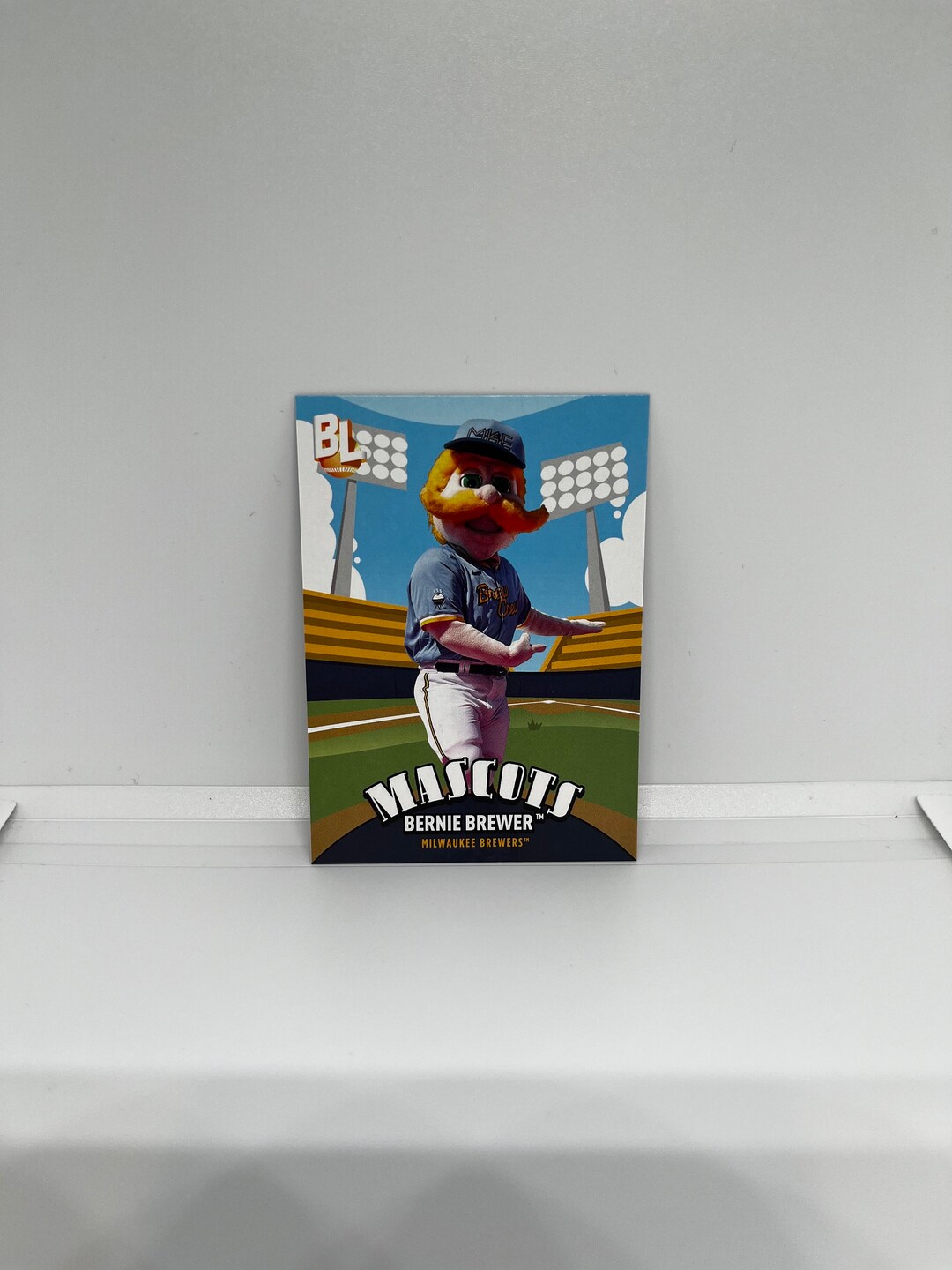 Bernie Brewer #M15 Milwaukee Brewers; Mascot Insert; Topps Big League ...