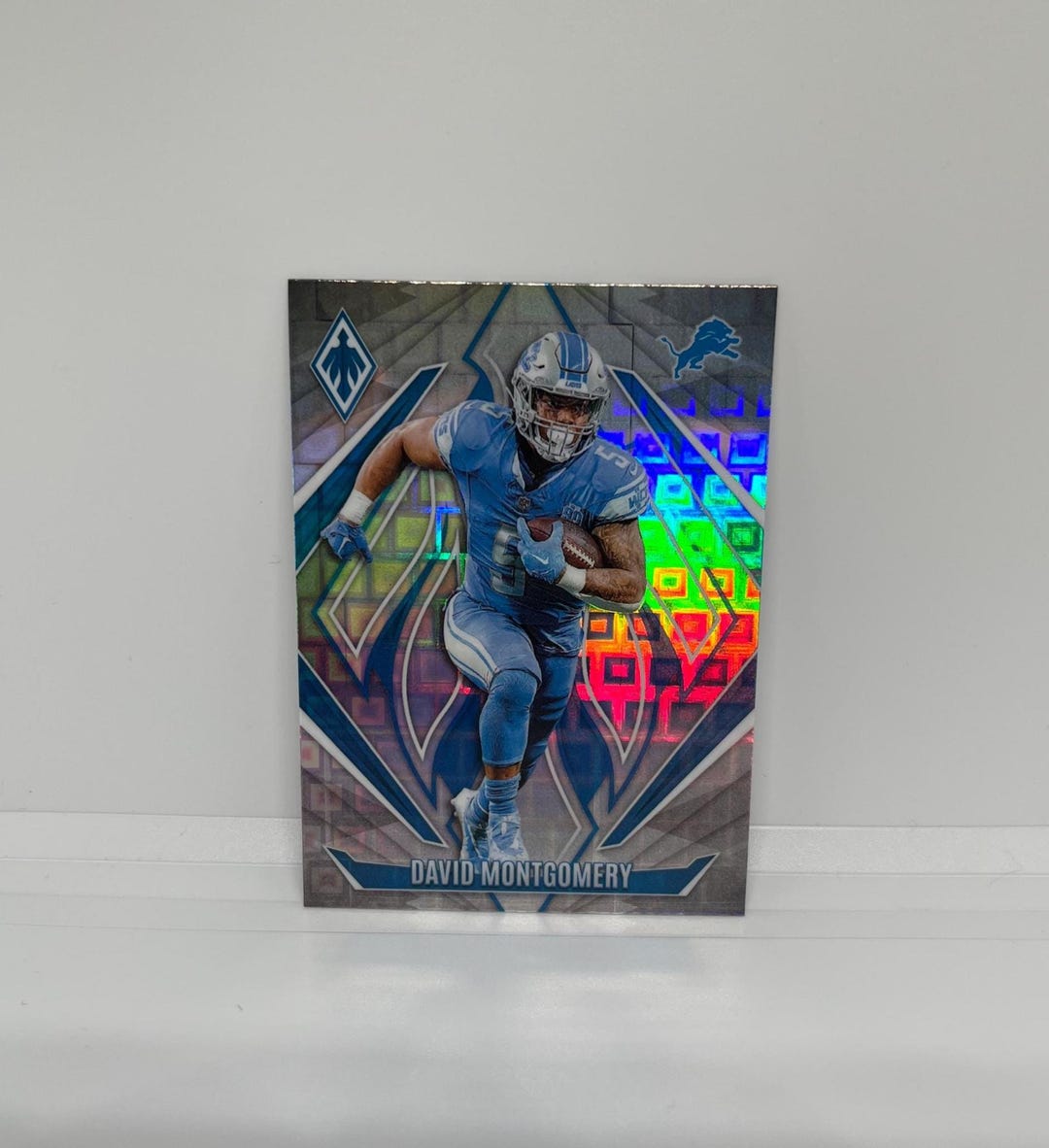 David Montgomery #37 Detroit Lions; Pandora Parallel; Panini Phoenix ...