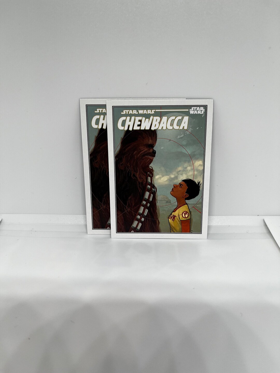 Chewbacca #CC3 Star Wars; Comic Cover Art; Topps Star Wars Flagship ...
