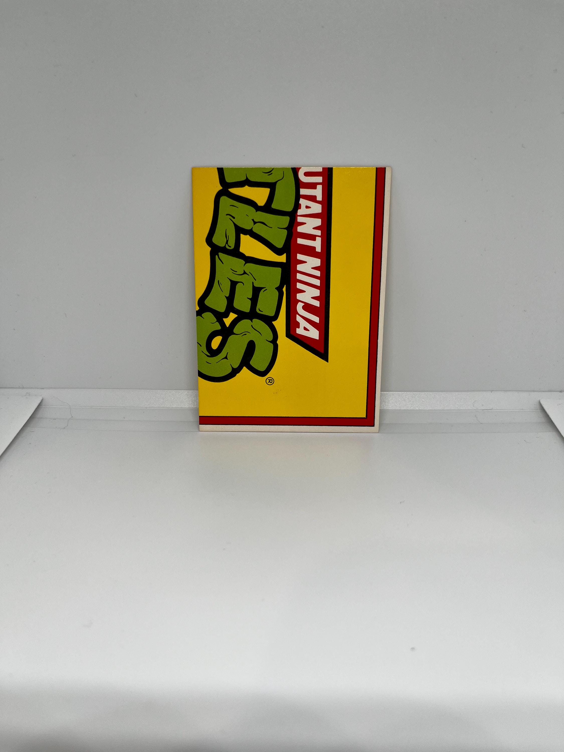 Cowabunga! #7; Teenage Mutant Ninja Turtles Sticker Card; Mirage ...