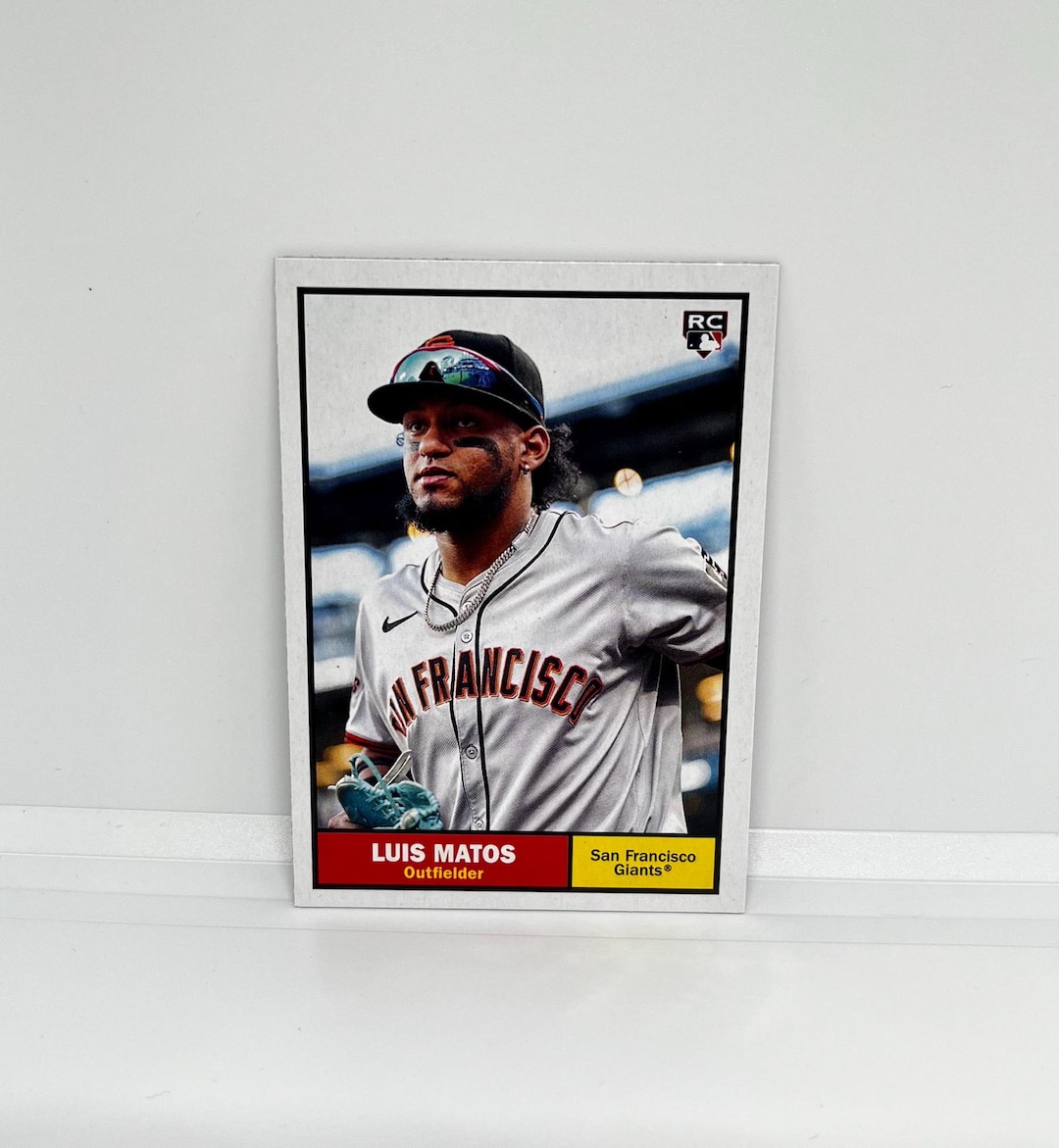 Luis Matos #37 San Francisco Giants; Rookie; Topps Archive Baseball ...